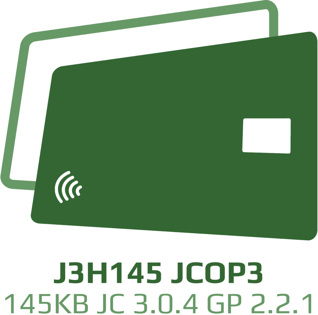 J3H145 JCOP3 145 KB (JavaCard 3.0.4) Dual Interface - MoTechno