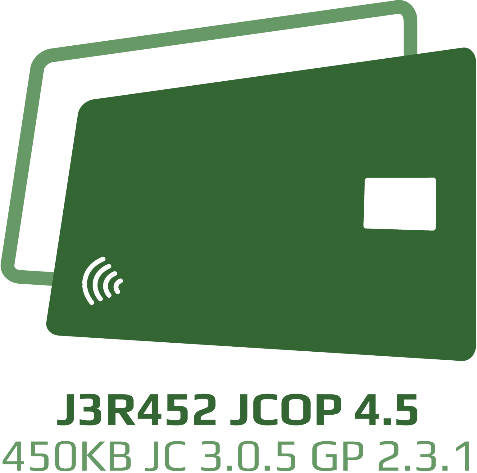J3R452 JCOP 4.5 P71 450 KB JavaCard 3.0.5 Classic - MoTechno